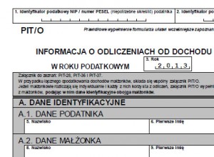 PIT/O (ULGI) - Rozliczenie PIT przez Internet 2019 / 2020